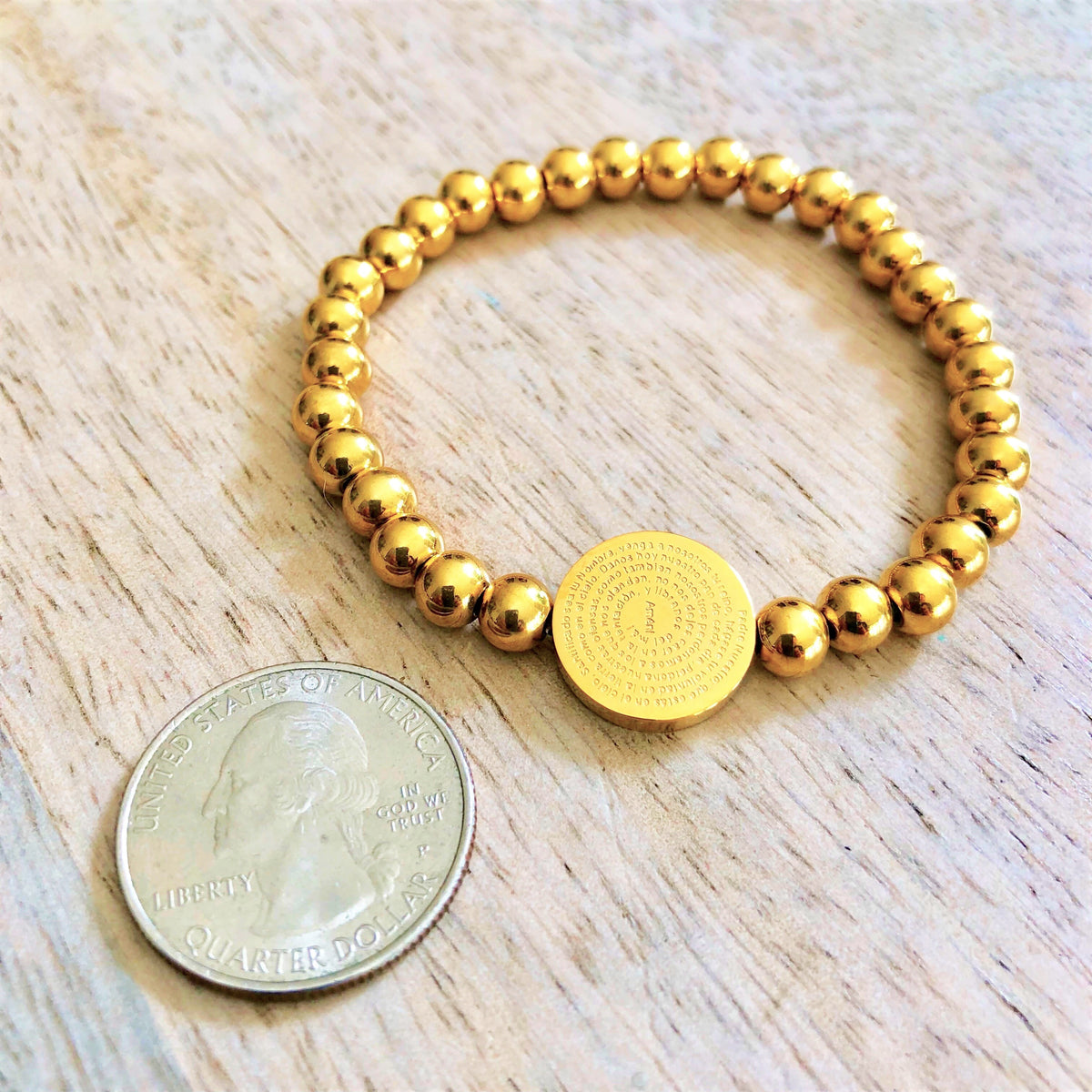 Pulsera Padre Nuestro – Holy Metals