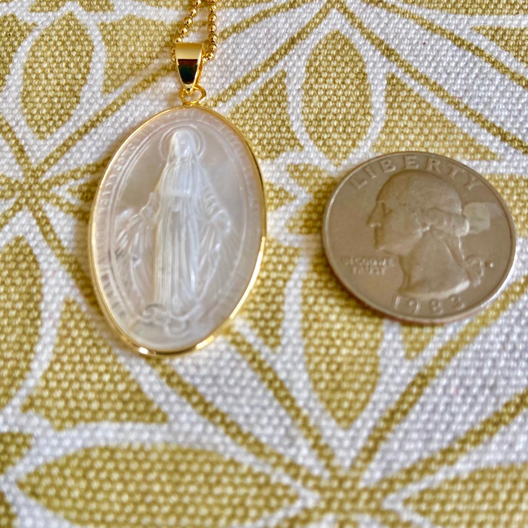 Medalla Milagrosa en Nacar – Holy Metals